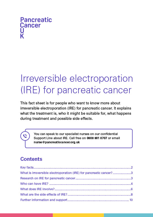 Irreversible electroporation (IRE) for pancreatic cancer – Pancreatic ...
