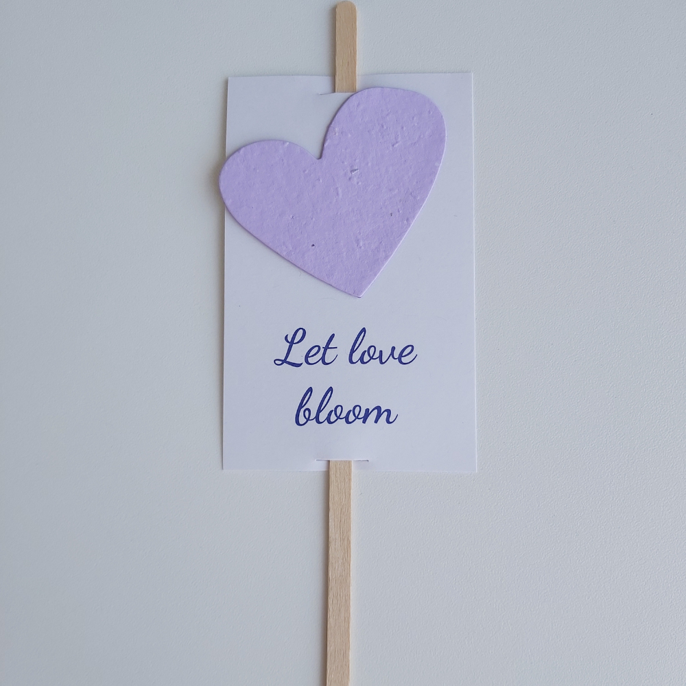 Wedding favour - seeded paper hearts (pack of 10) – Pancreatic Cancer UK